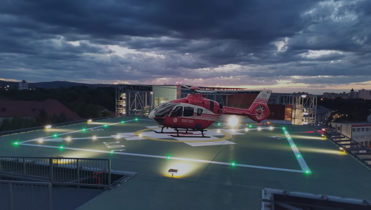 Heliport - Spitalul Judetean de Urgenta Bacau